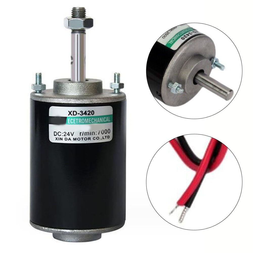 24V 30W Permanent Magnet DC Motor High Speed Generator For CW/CCW,24V ...