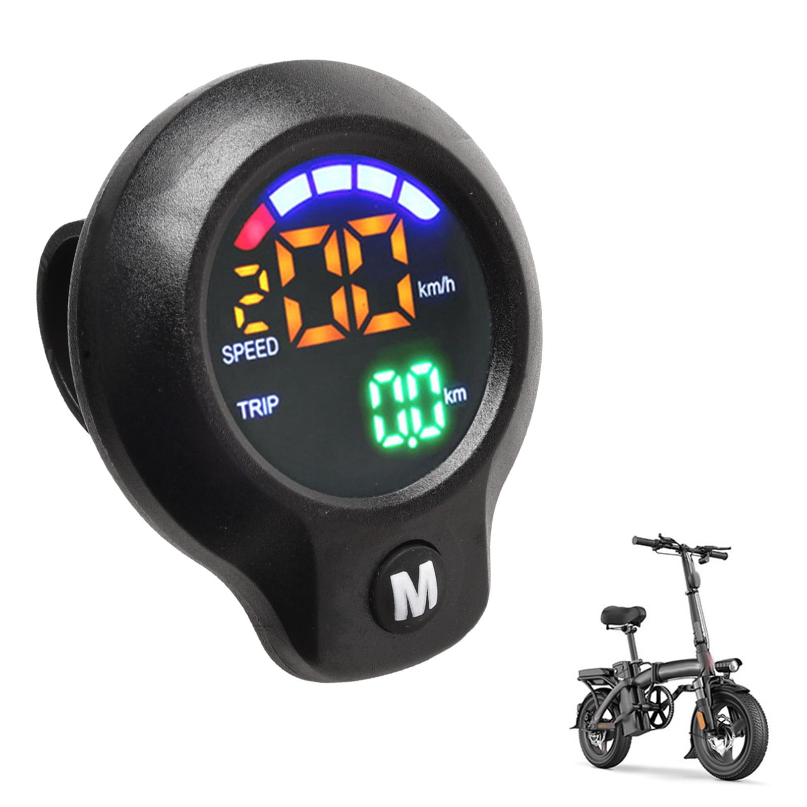 24V 36V 48V 60V 72V Electric Scooter Ebike LED Display Speed Meter ...