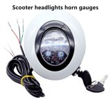 24V/36V/48V Dashboard Vehicle Light Battery Level Indicator Electric ...
