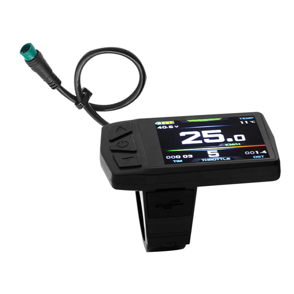 24V/36V/48V Ebike Display Waterproof Connector Ebike LCD Display Meter ...