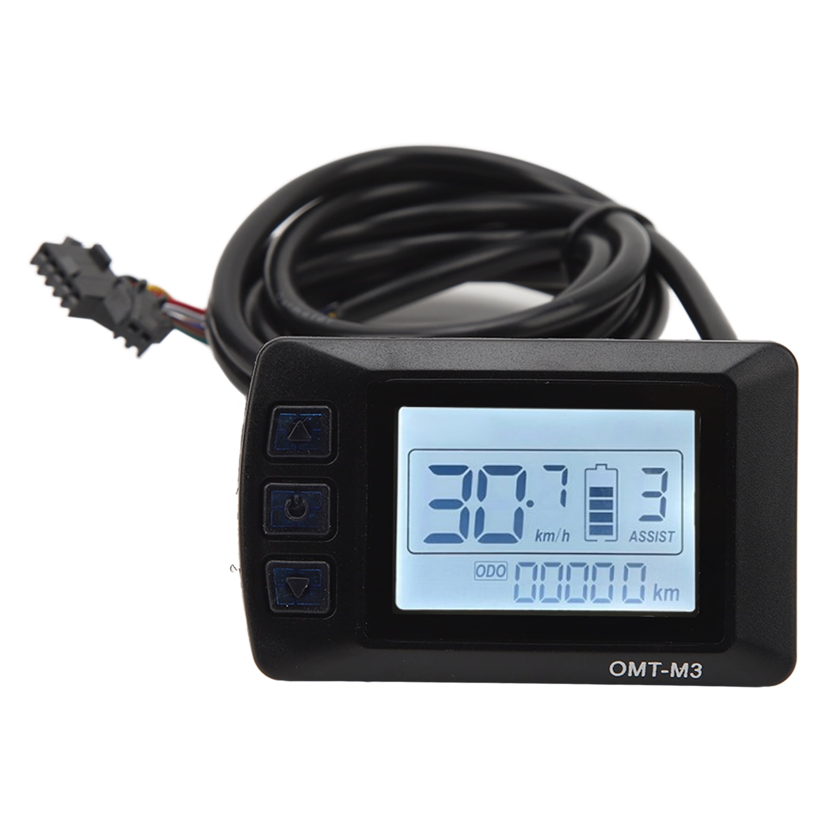 24V 36V 48V Electric Bike LCD Display Control Panel with SM Connector ...