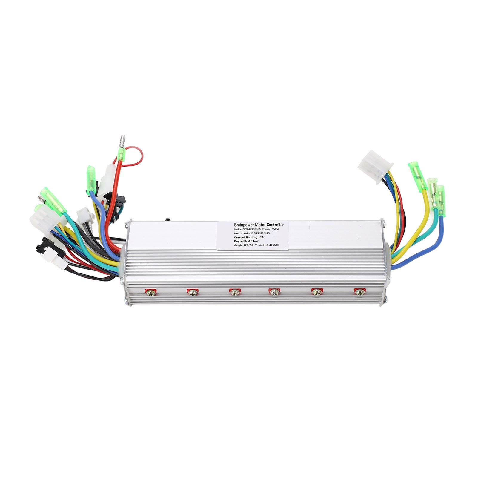 24V 36V 48V Lithium Battery Brushless Controller Dual Drive Aluminum ...