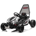 24V 400W Electric kids Ride on Toy,Crazy Go Cart,Drift Car W/Protective ...