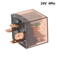 (24V 4Pin) Waterproof Automotive Relay 12/24V 80A 4/5Pin SPDT Car ...
