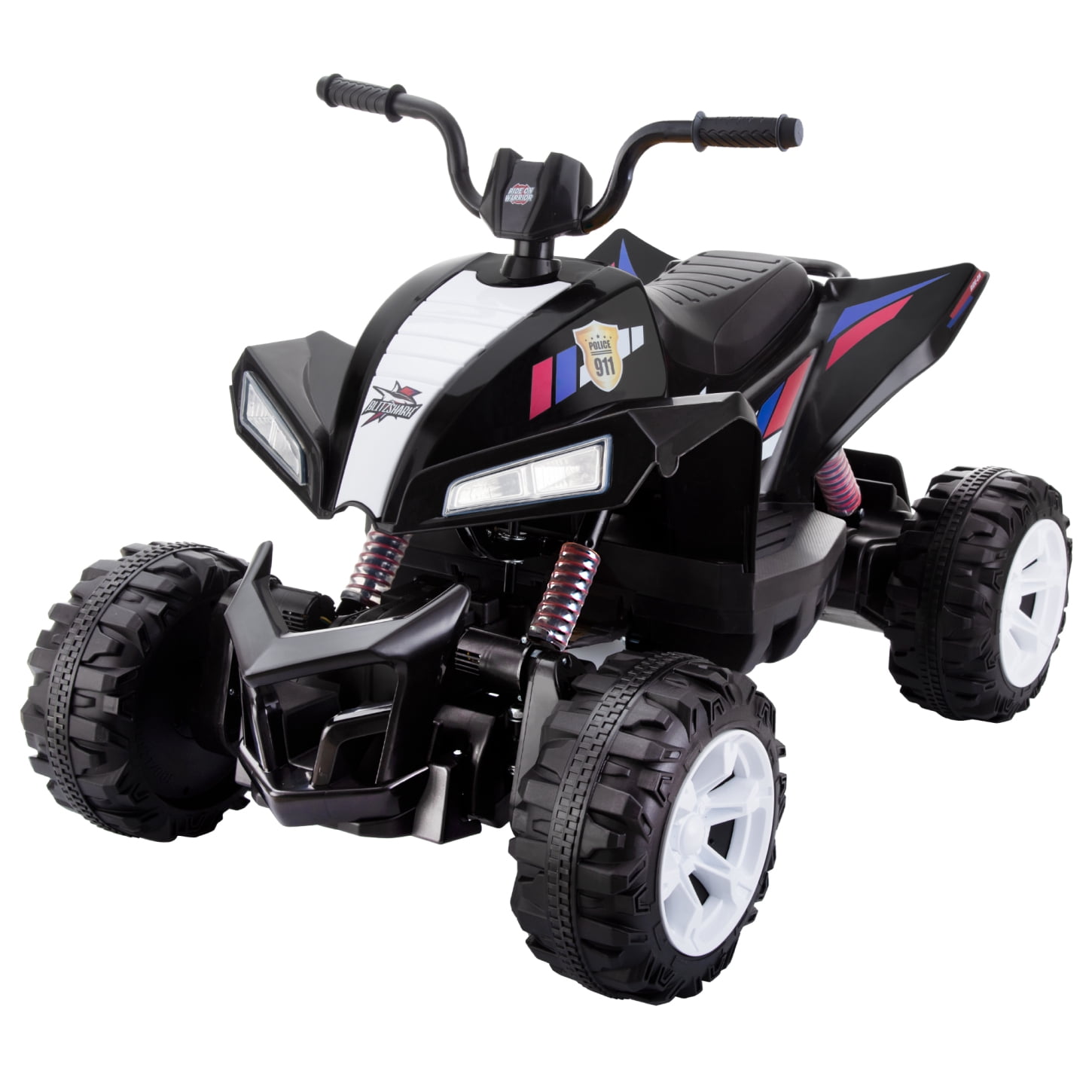 24V 4WD Kids Ride on car, 24V Kids Ride on ATV Powerful 4-Wheeler Easy ...