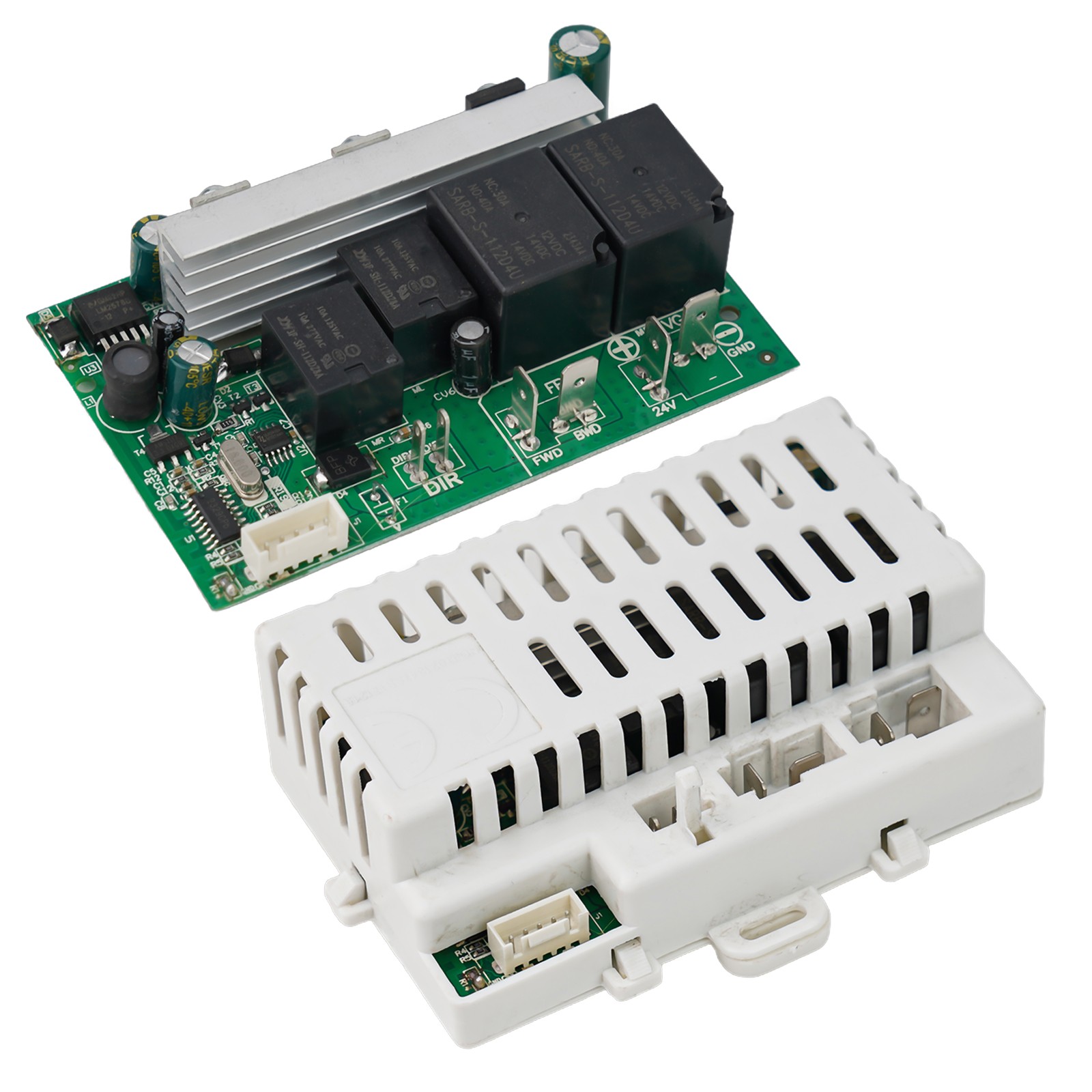 24V 5 Pin Control Box Receiver for Children's Electric Cars with 2.4G ...