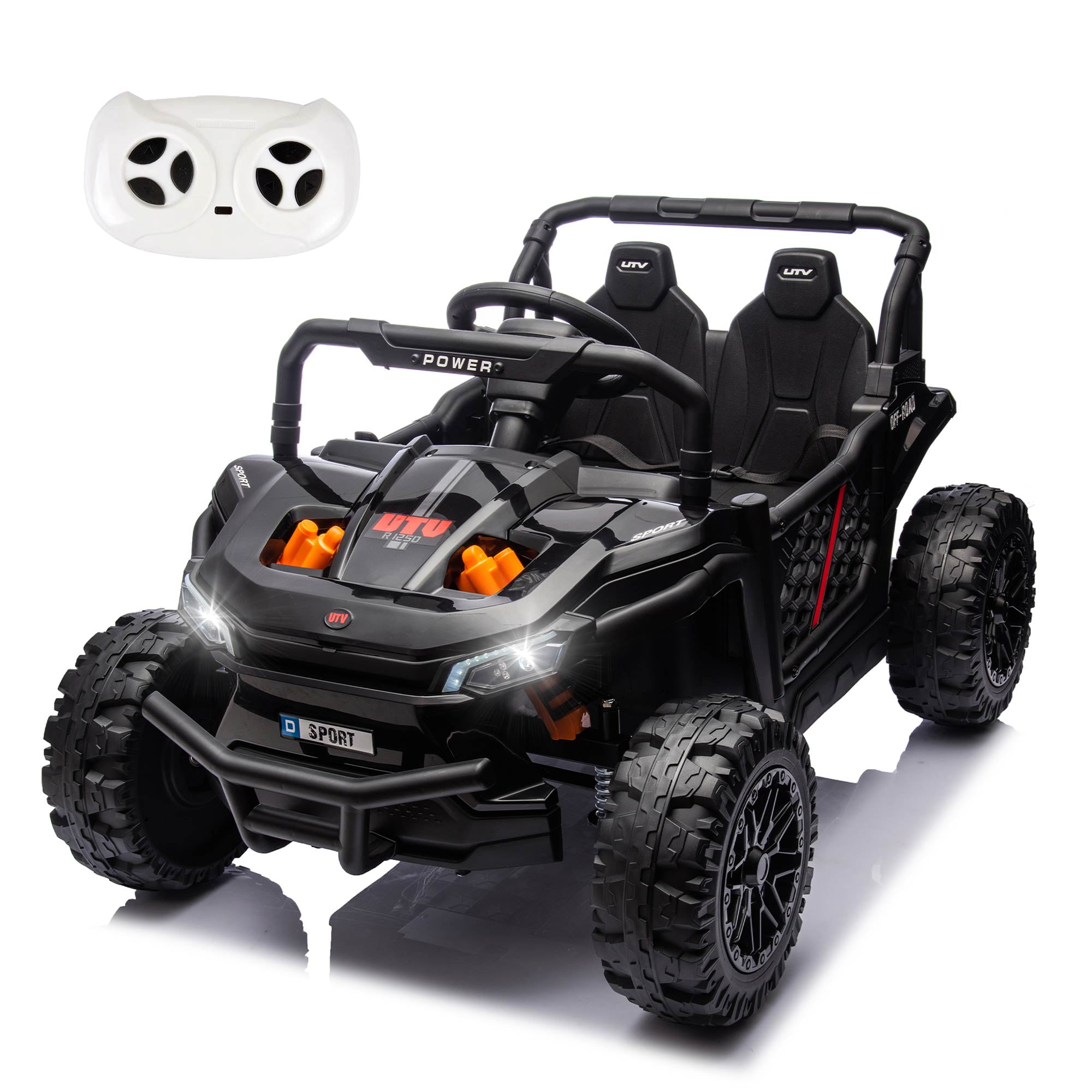 24V 5AH Ride On Car for Kids, Battery Powered Ride On Toys w/ Remote ...