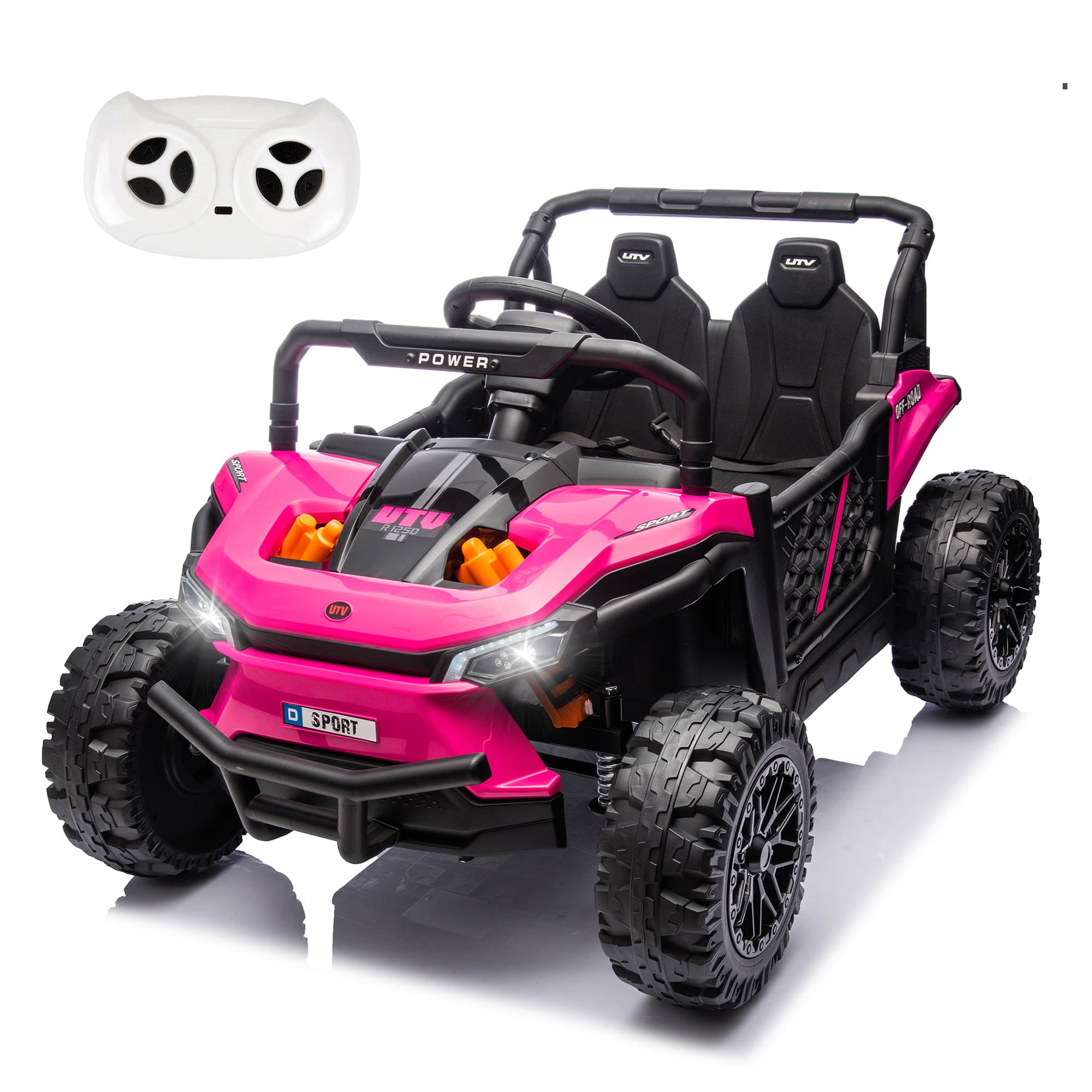 24V 5AH Ride On Car for Kids, Battery Powered Ride On Toys w/ Remote ...