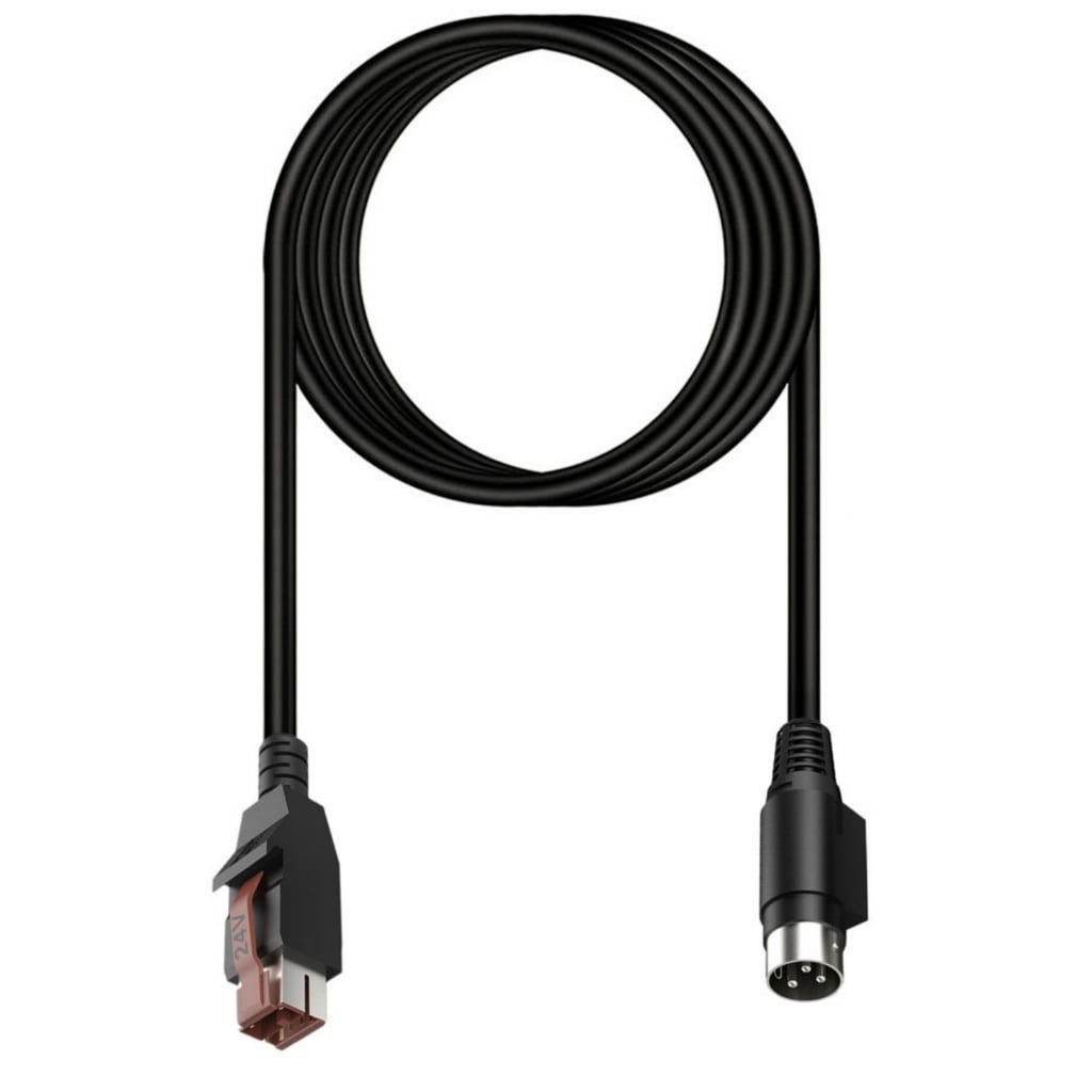 24V 5V 12V Powered USB to 3Pin Power Din Male Data Power Cable Adapter ...