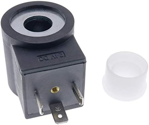24V 6306024 Solenoid Valve Coil 3 Prong DIN Connector Compatible with ...