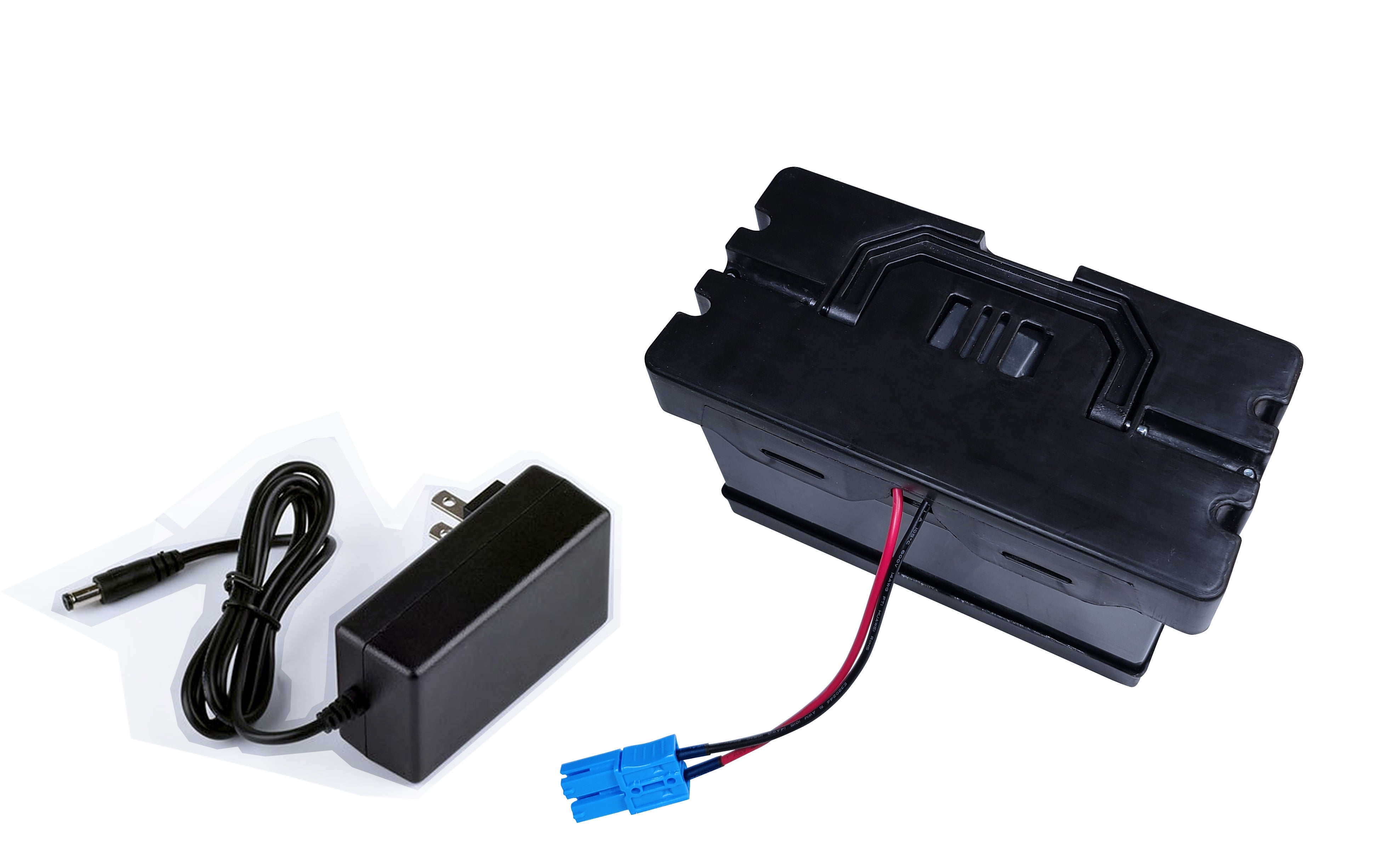 24V 7Ah Battery and Charger for 24 Volt UTV Princess Carriage ...