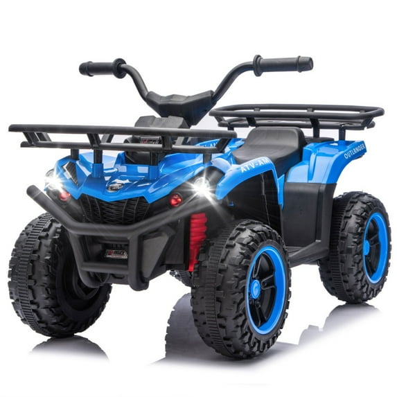 24V 80W*2 Electronic Kids Ride On ATV W/Off-Road Vehicle,Anti-Slip ...