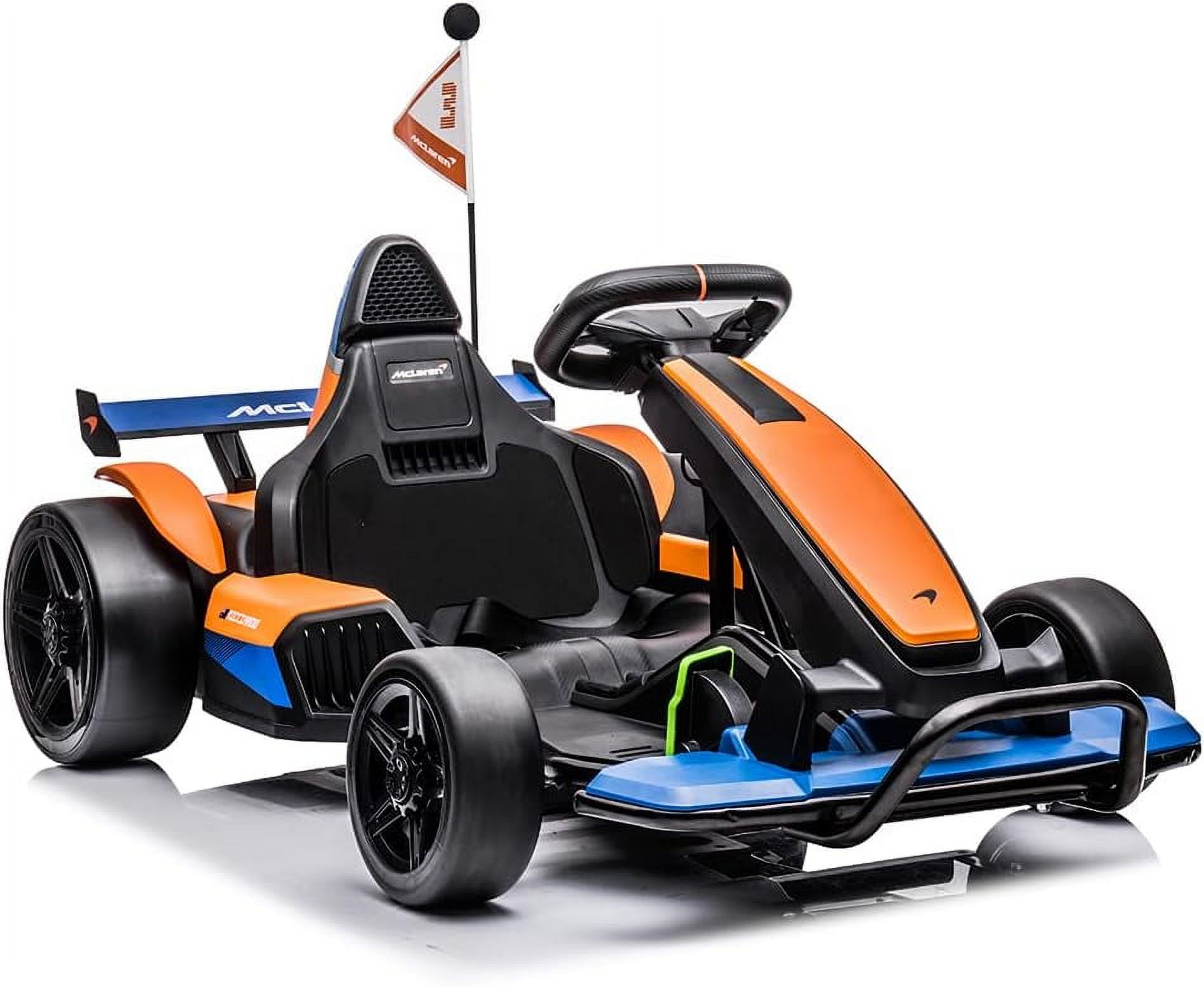 Ybike Explorer 3.0 Children's Pedal Go Kart, Blue/Black - Walmart.com