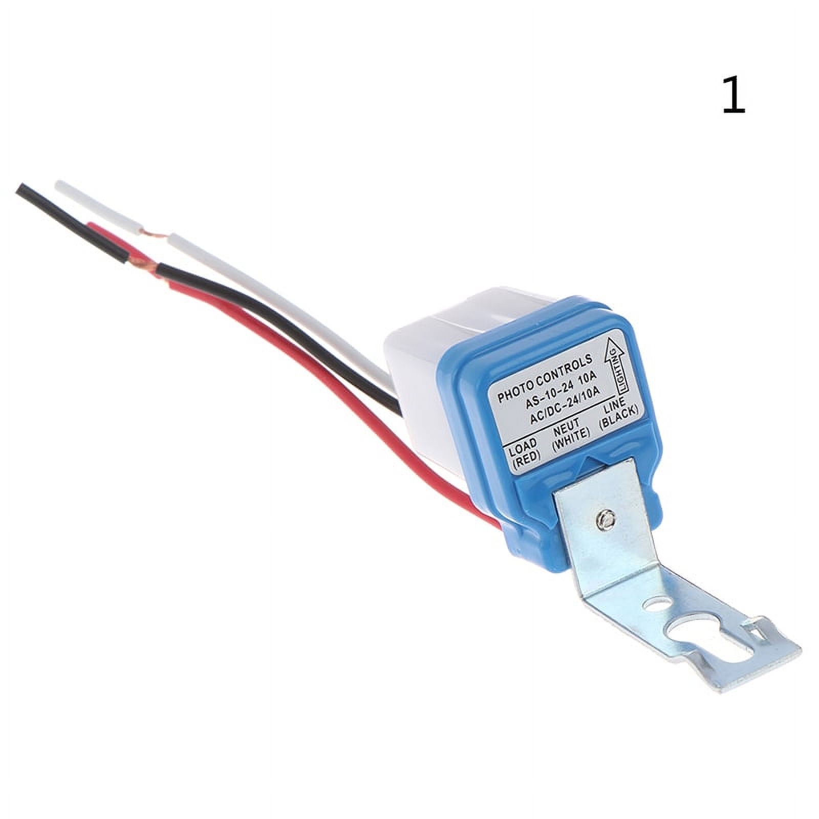 (24V) AC 24v 110v 220v auto street light switch night on day off sensor ...