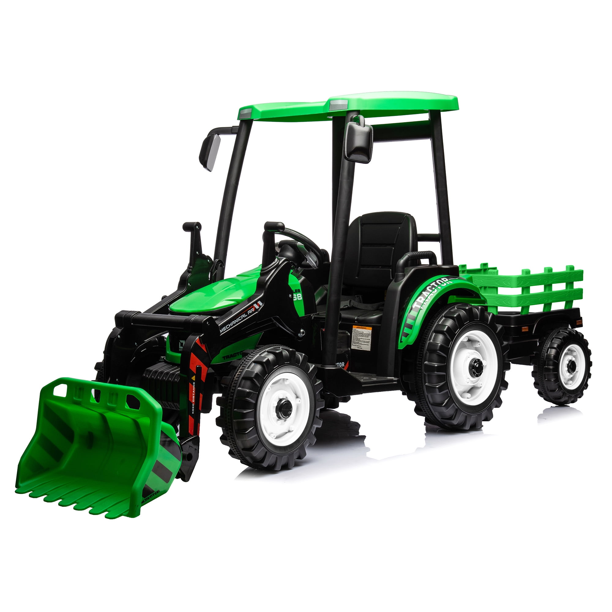 24V Battery Powered Electric Vehicles with Trailer Pedal Tractors with ...