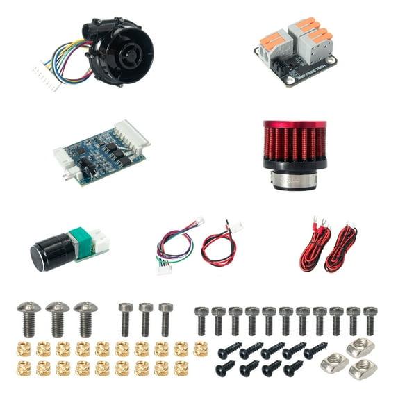 24V Brushless Blower Fan Set Easy Installation for VzBoT and HevORT 3D ...