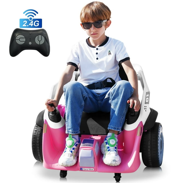 24V Bumper Car for Kids, Battery Powered Ride on Toys, Remote Control ...