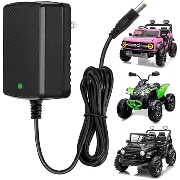 24V Charger for Ride on Toys 24 Volt Kids Ride On Car Battery Charger ...