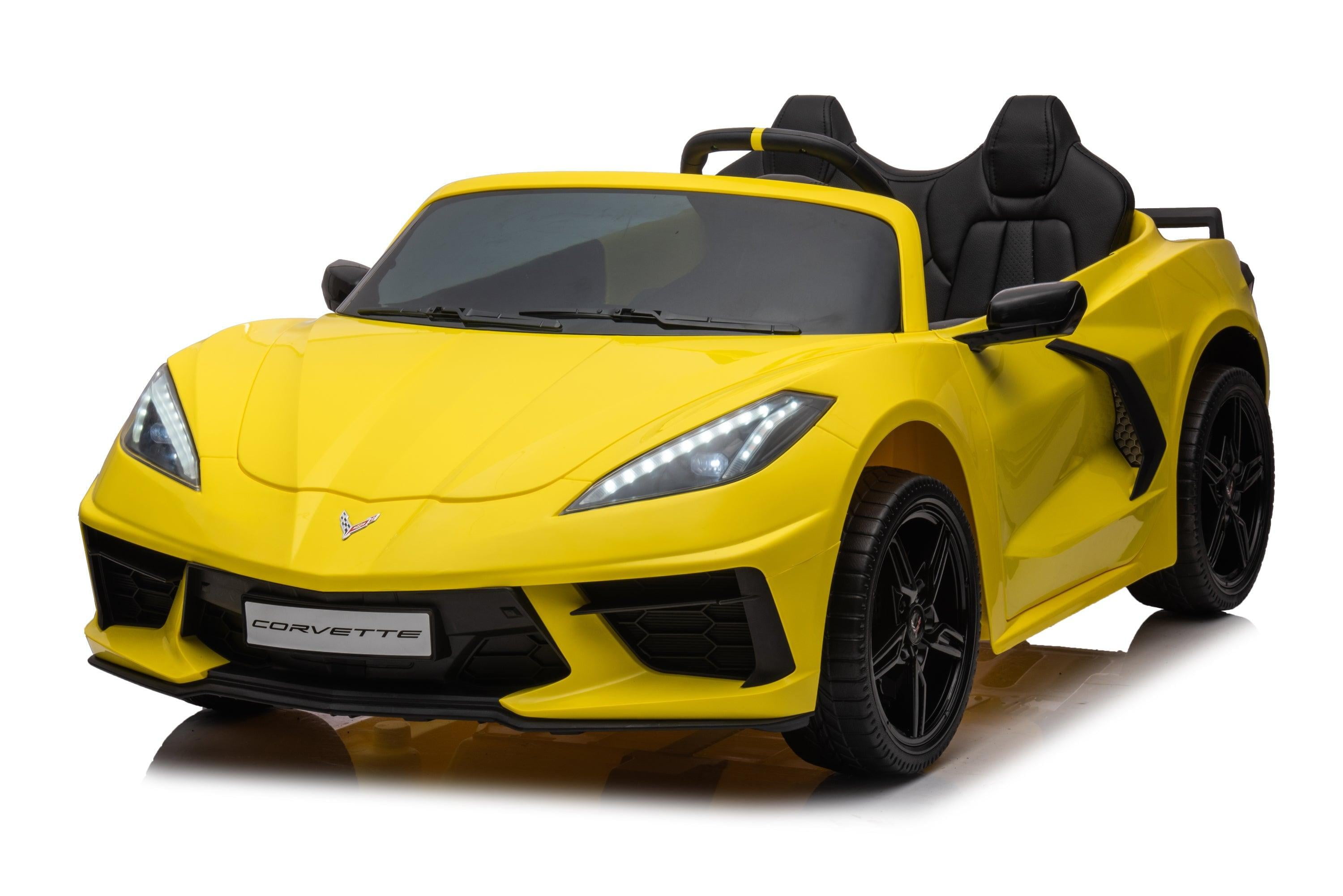 24V Chevrolet Corvette C8 2 Seater Ride on Car - Walmart.com