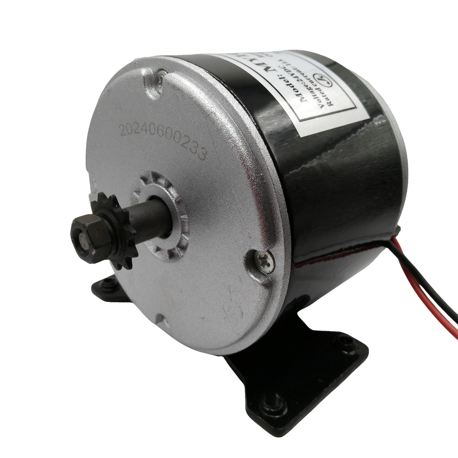 24V DC 350W Brushed Permanent Magnet Electric Motor Generator with ...