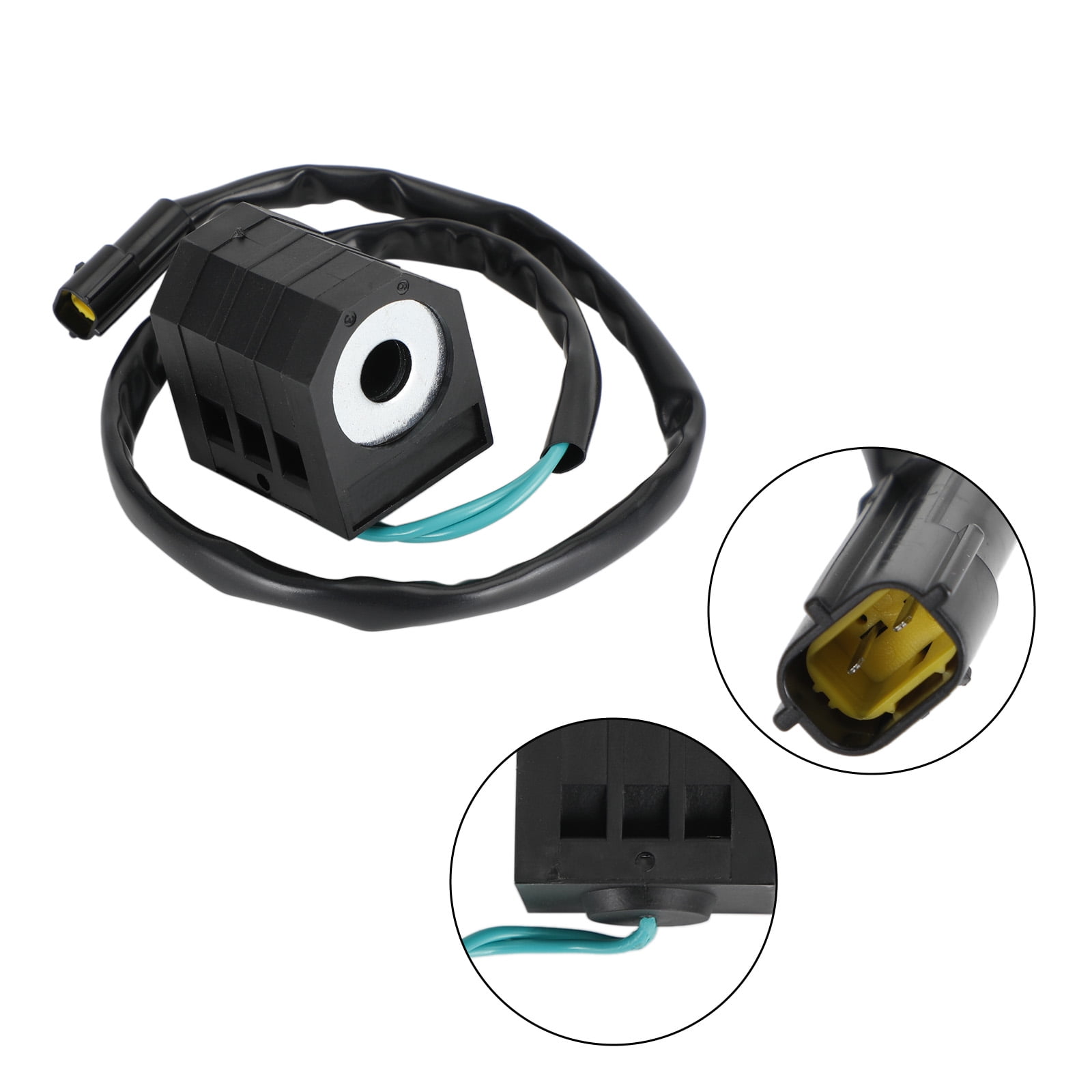 24V DC Solenoid Valve Coil For Doosan Daewoo DH220-5 Excavator Digger ...