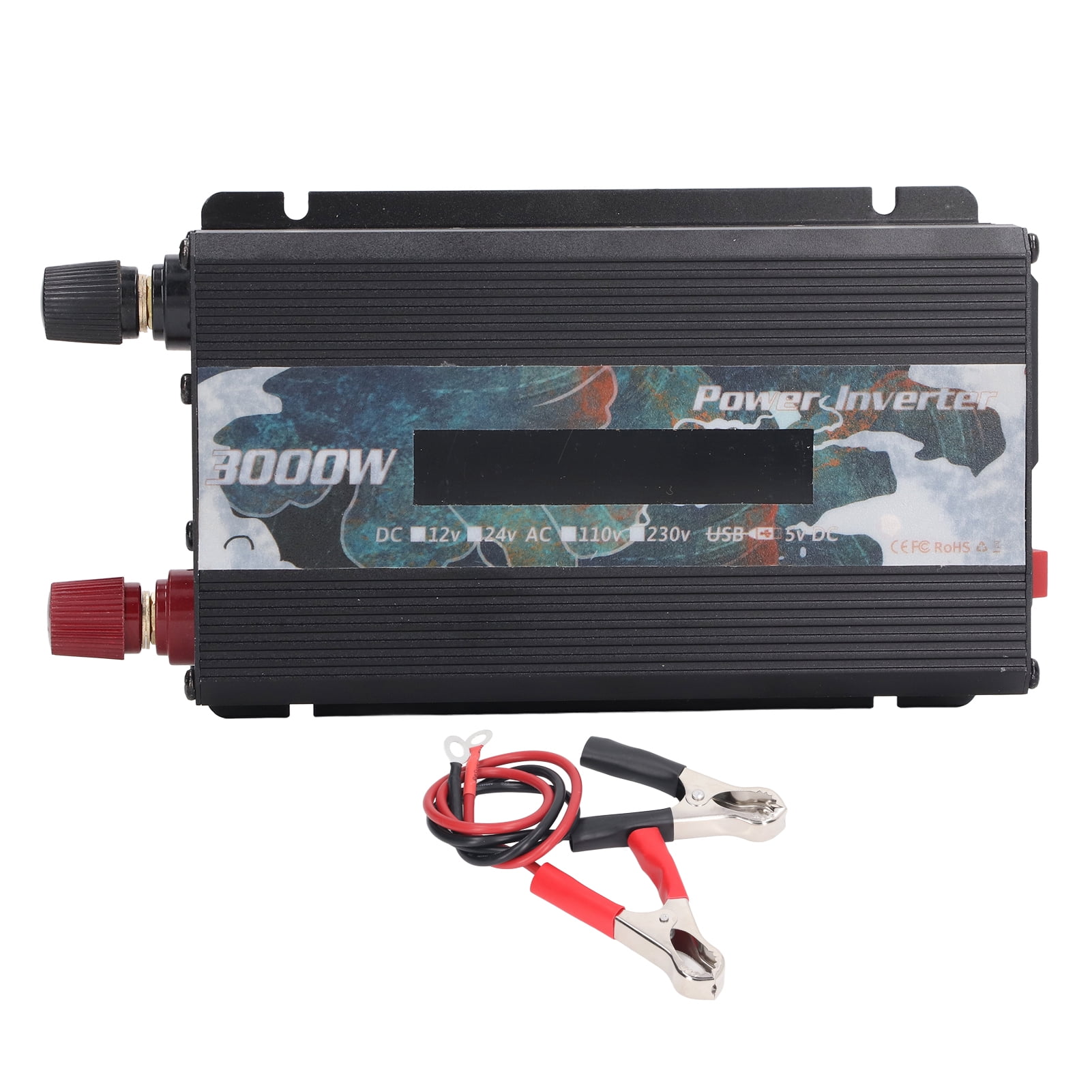 24V DC to 220V AC Power Inverter with Cooling Fan - Walmart.com