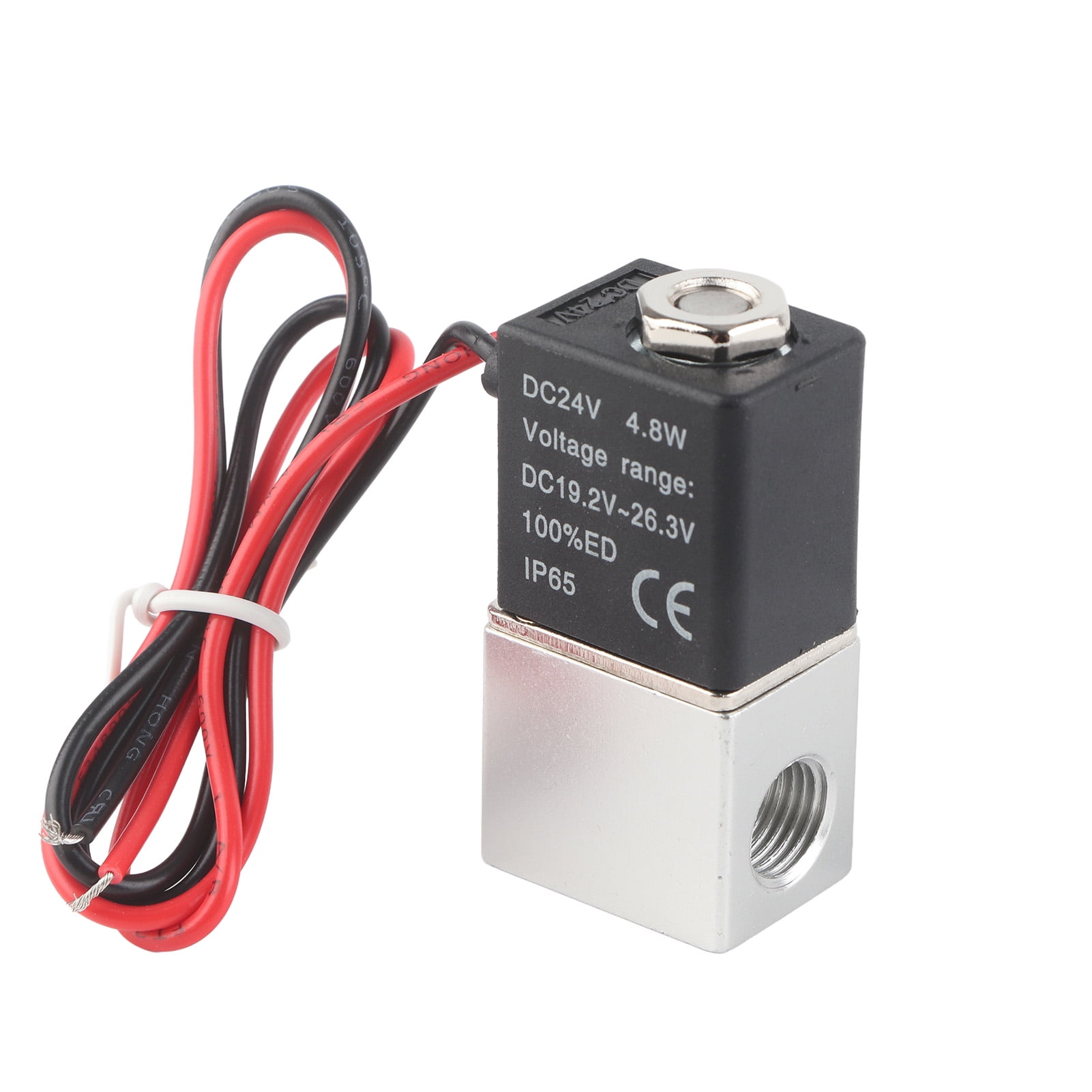 24V Dc Fast Response Electric Solenoid Valve 2-Position 2-Way Water Oil Water Solenoid Valve ...