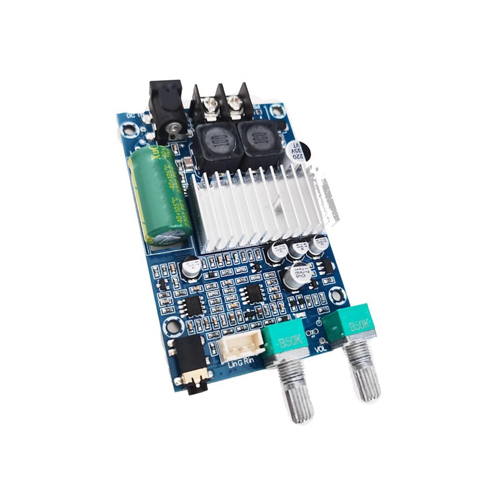 24V Digital Sound Amplifier Subwoofer Power Amplifier Board Single ...