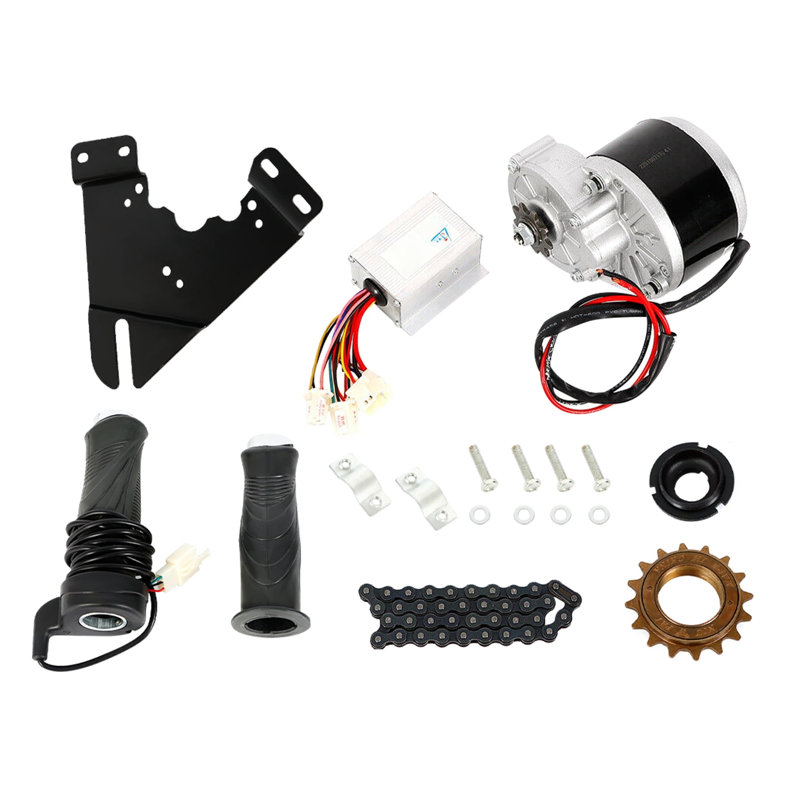 24V E-Bike Conversion Kit for 16"-28" Bike Refitting,Bicycle Motor Kit ...