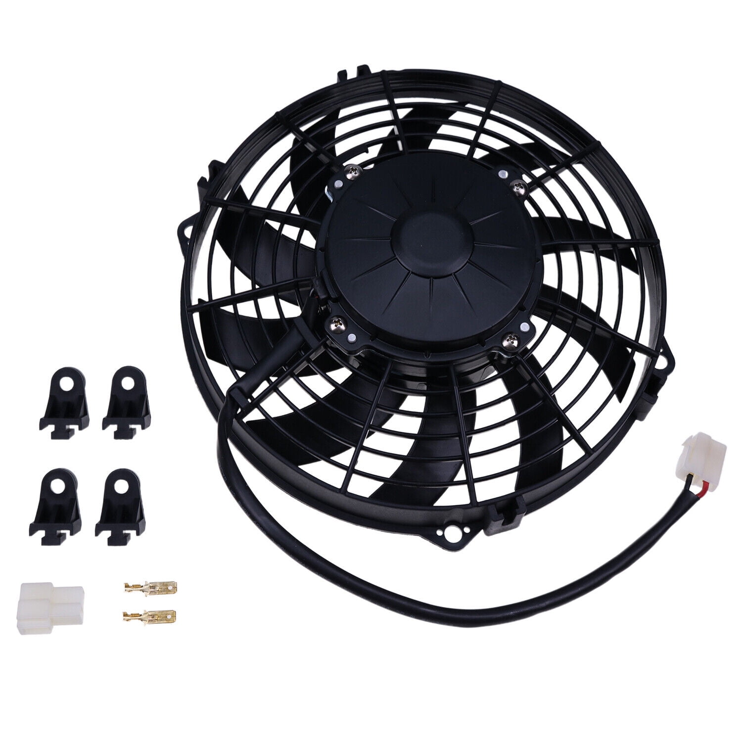 24V Electric Cooling Radiator Fan Blower 30100336 for SPAL VA07-BP12/C ...