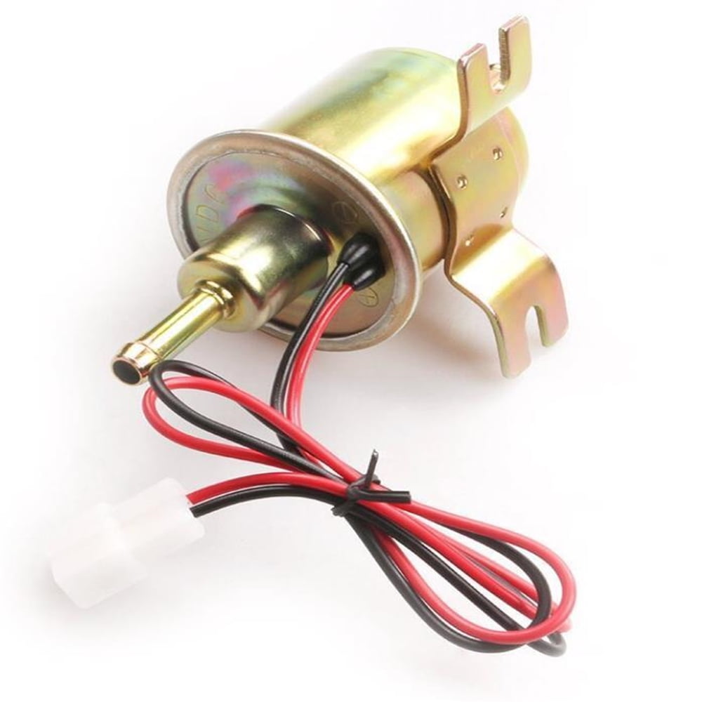 24V Electric Fuel Pump HEP-02A Universal Inline Low Pressure Gas Diesel ...