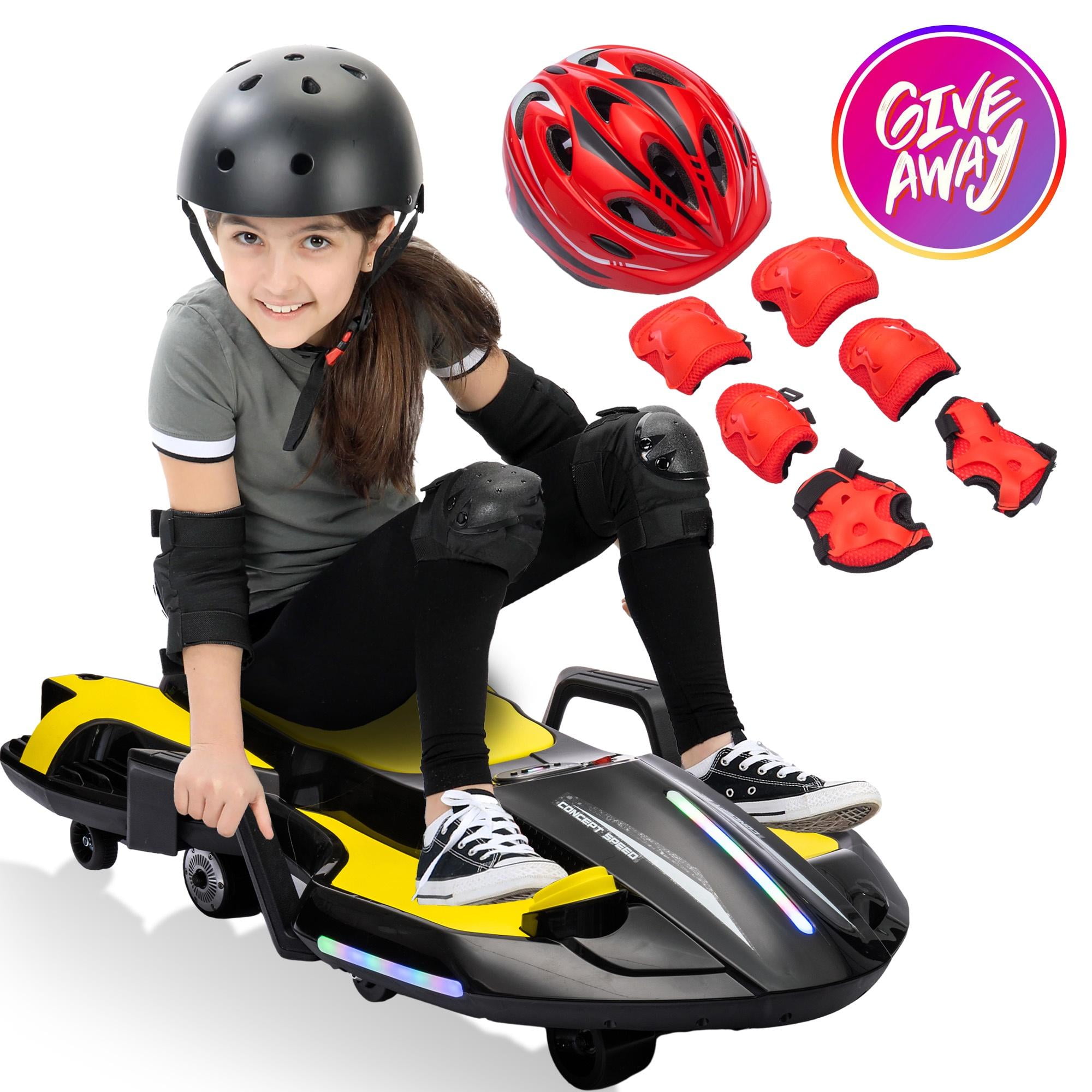 24V Electric Go Kart for Kids with Spray Function, 200W Ride on ...