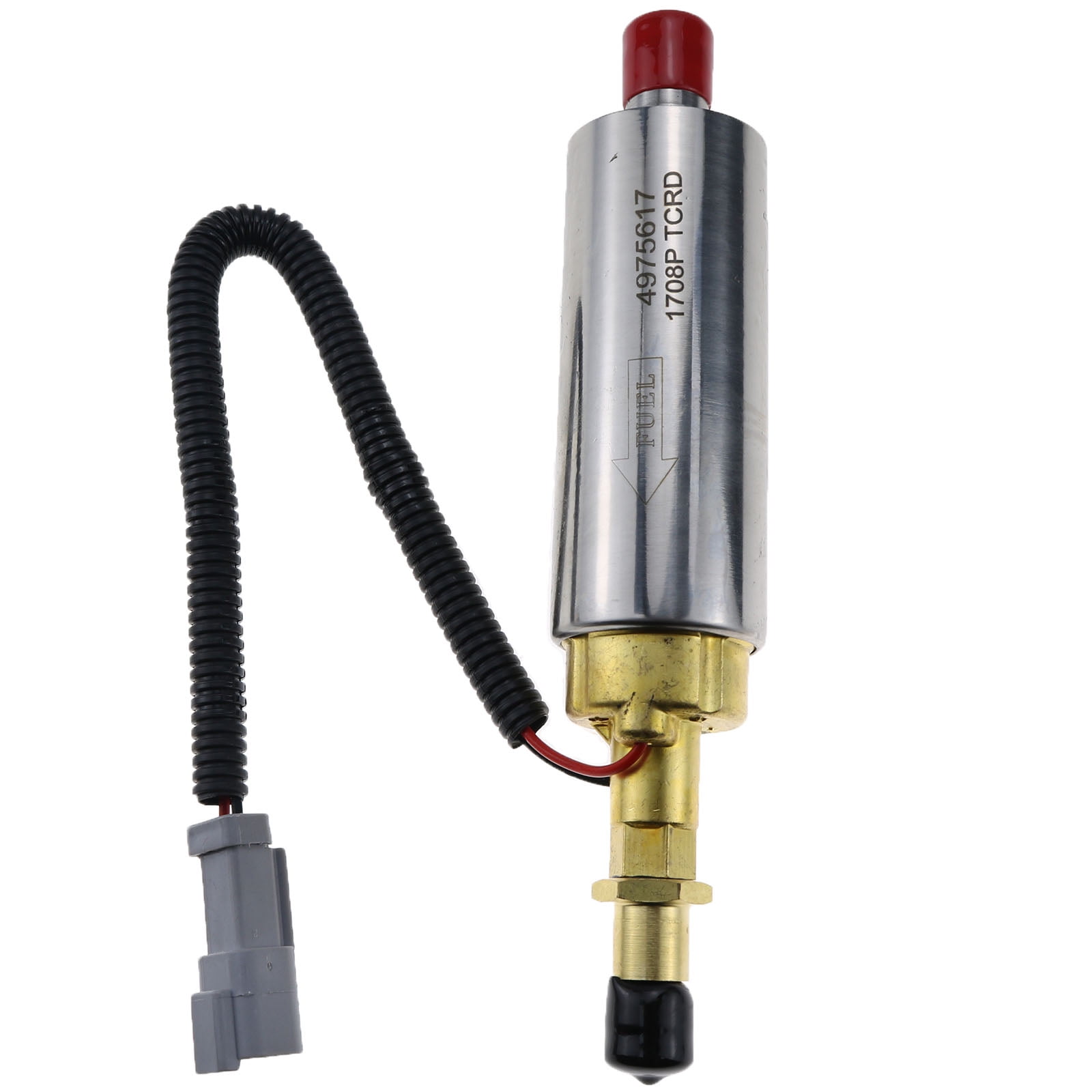 24V Electronic Fuel Transfer Pump 4975617 Fits Cummins Engine QST30 ...