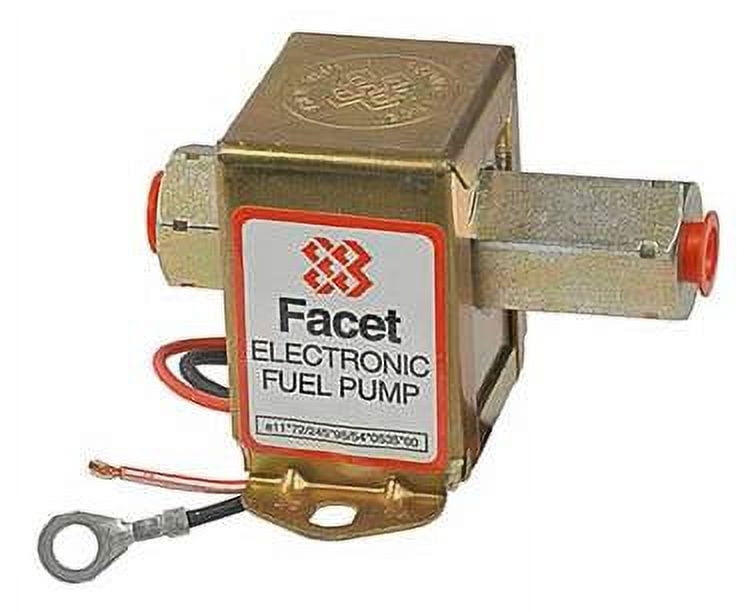 24V Facet Solid State Fuel Pump Fits 5-6.5Psi All Carbureted Engines ...