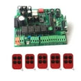 24V Gate Opener Control Panel PCB Mother Board For Double Arms Swing ...