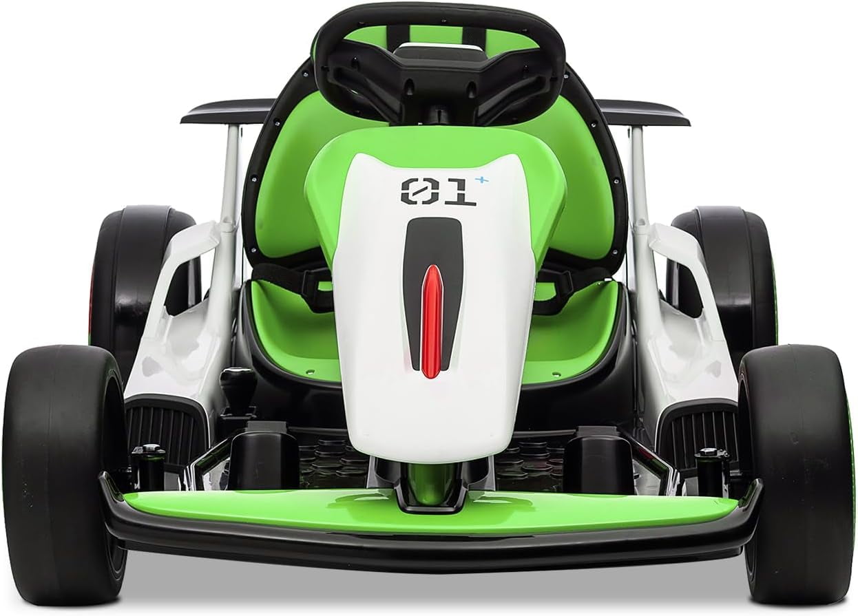 24V Go Kart for Kids,Child Electric Drift Go-Kart with Music Mode ...