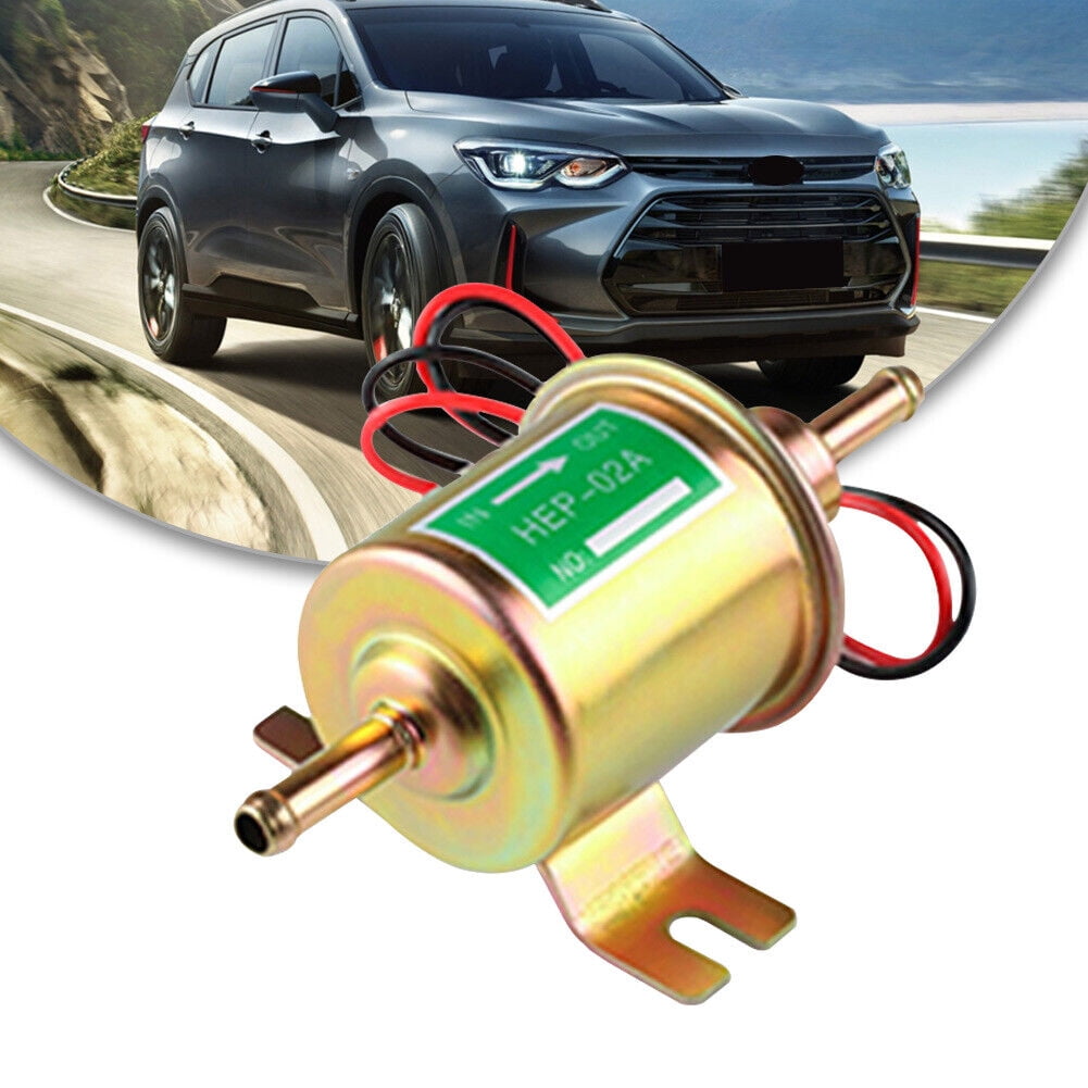 24V HEP-02A Fuel Pump Electric Transfer Low Pressure Gas Diesel Fuel ...