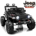 iYofe Jeep Wrangler Rubicon 24V 2 Seater Truck Powered Ride on with ...