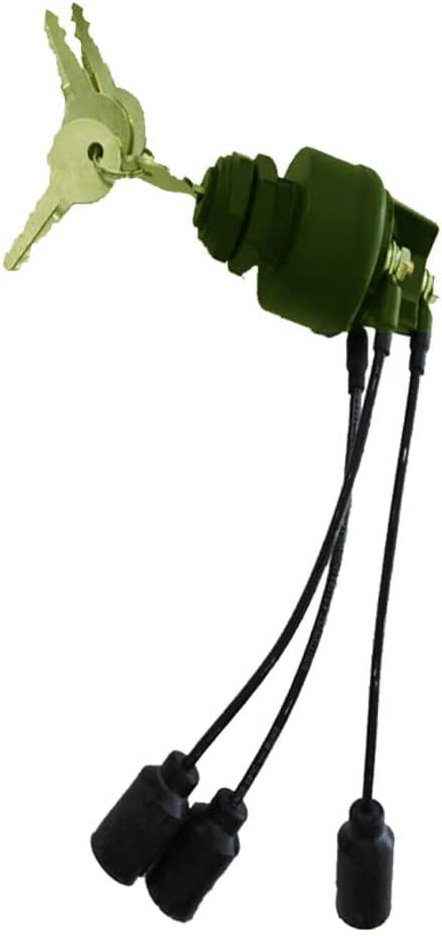 24V Keyed Ignition Switch- Green- fits Military Humvee M998 M151 Jeep ...