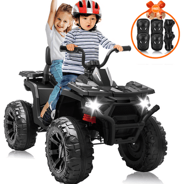 EastVita Youth 4-Wheelers Big Kids ATV, 24V 4WD Electric Quad Ride on ...