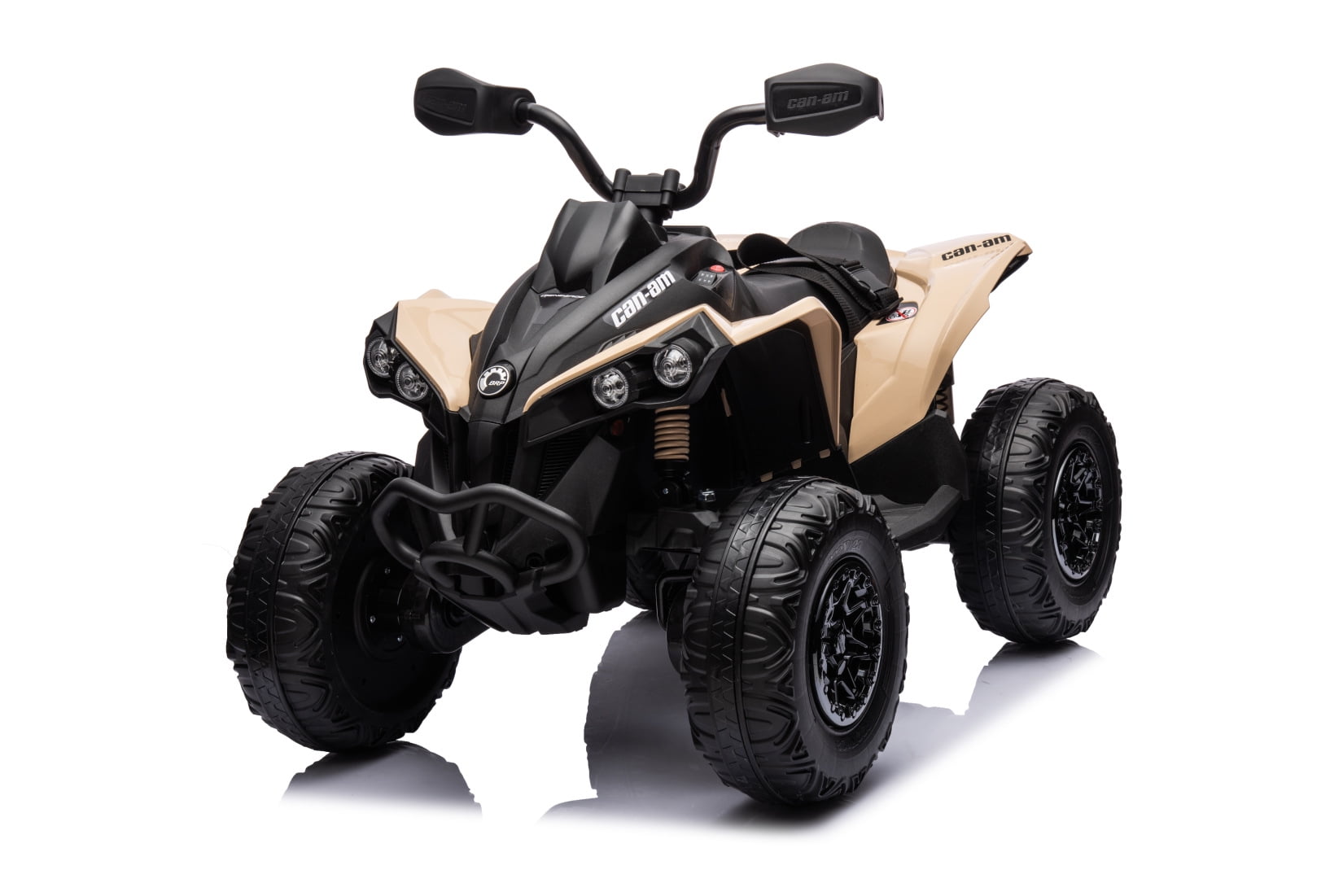24V Kids ATV 4 Wheeler, 2 Seater Ride on Toy Car Bombardier Licensed ...