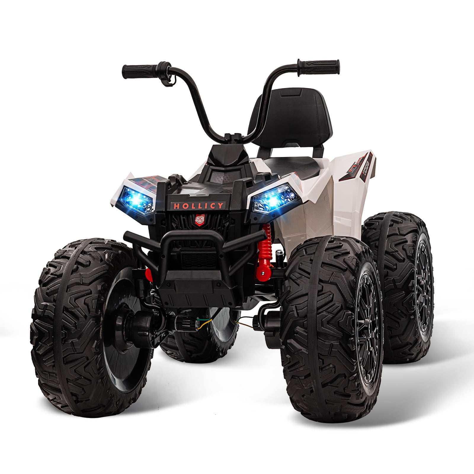 24V Kids ATV, Ride on Car 4WD Quad Electric Vehicle, 4x80W Powerful ...