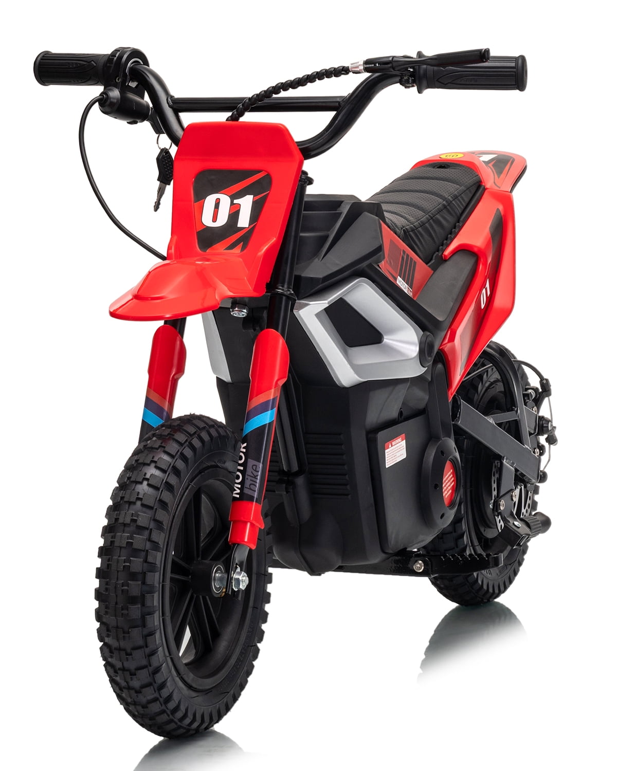 24V Kids Electric Dirt Bike - 350w Kids Motorcycle, 13.67 Mph Max Speed ...