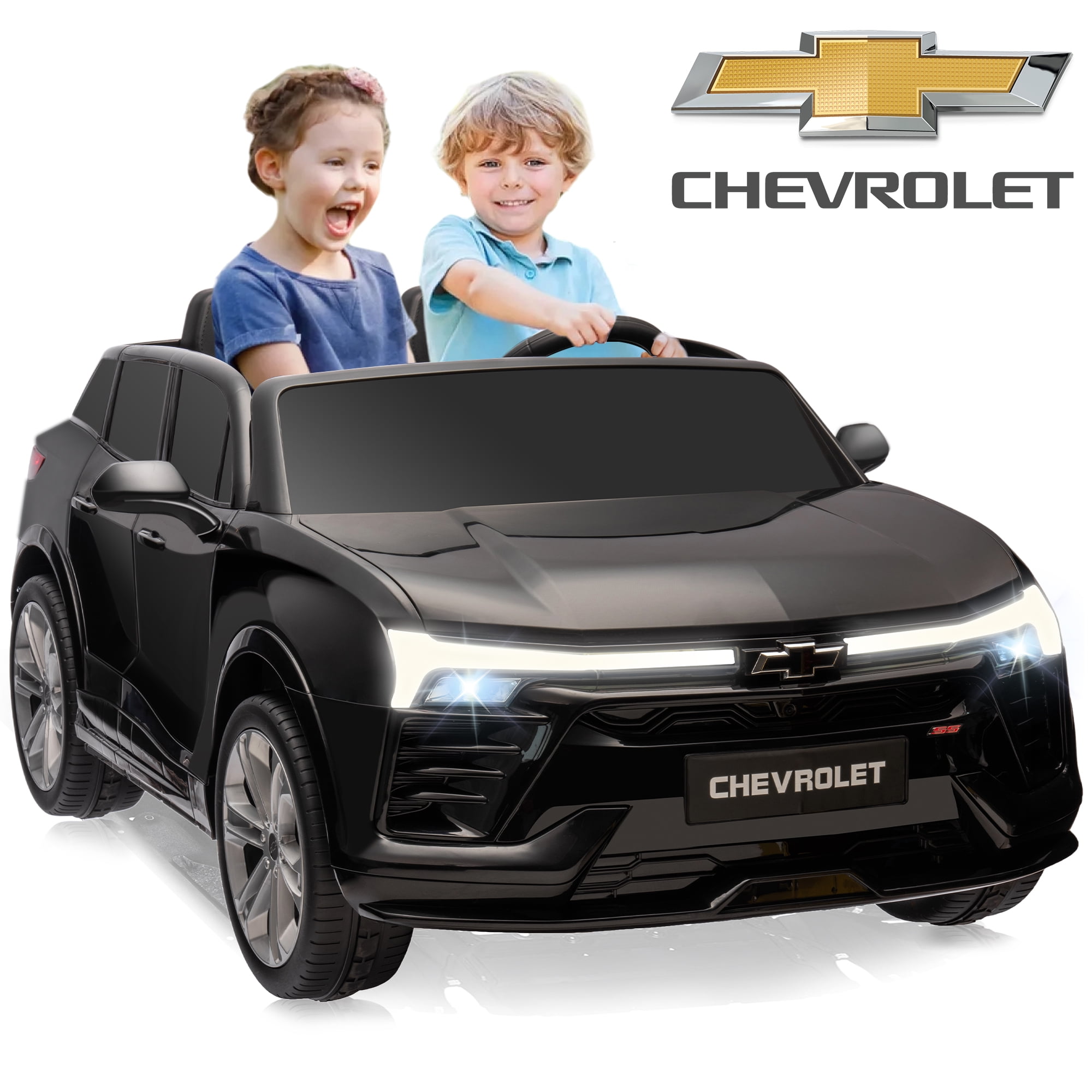 Chevrolet Blazer 24V Children's Rideable, 2 Seater Toy Truck with MP3 ...