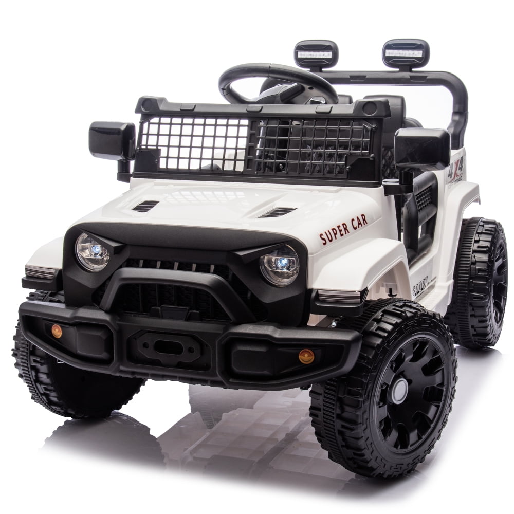 24V Kids Ride on Car W/Parents Control,Four-wheel suspension,2WD,Power ...