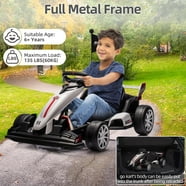 Razor Crazy Cart: High Torque 24V Electric Go Kart Ride Toy, Motorized ...