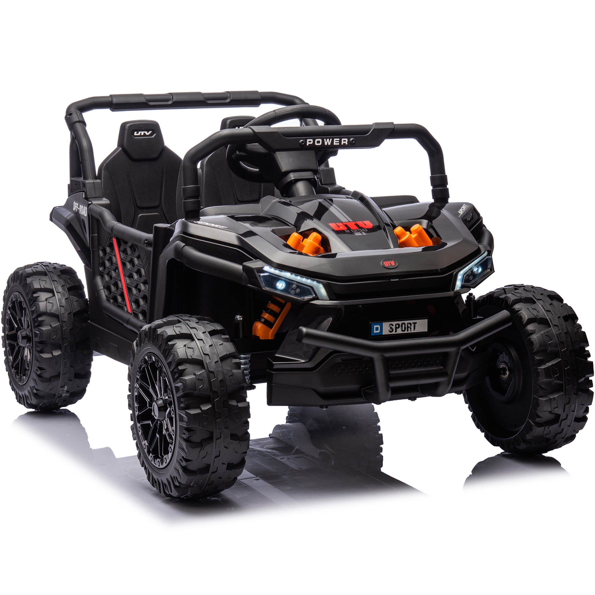 24V Kids Ride on Toy UTV w/Parents Remote Control, Battery Powered ...