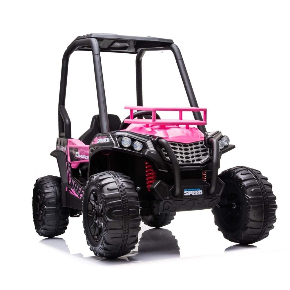 24V Kids Ride on Car, Battery Powered 2 Speeds Electric 4 Wheels ...