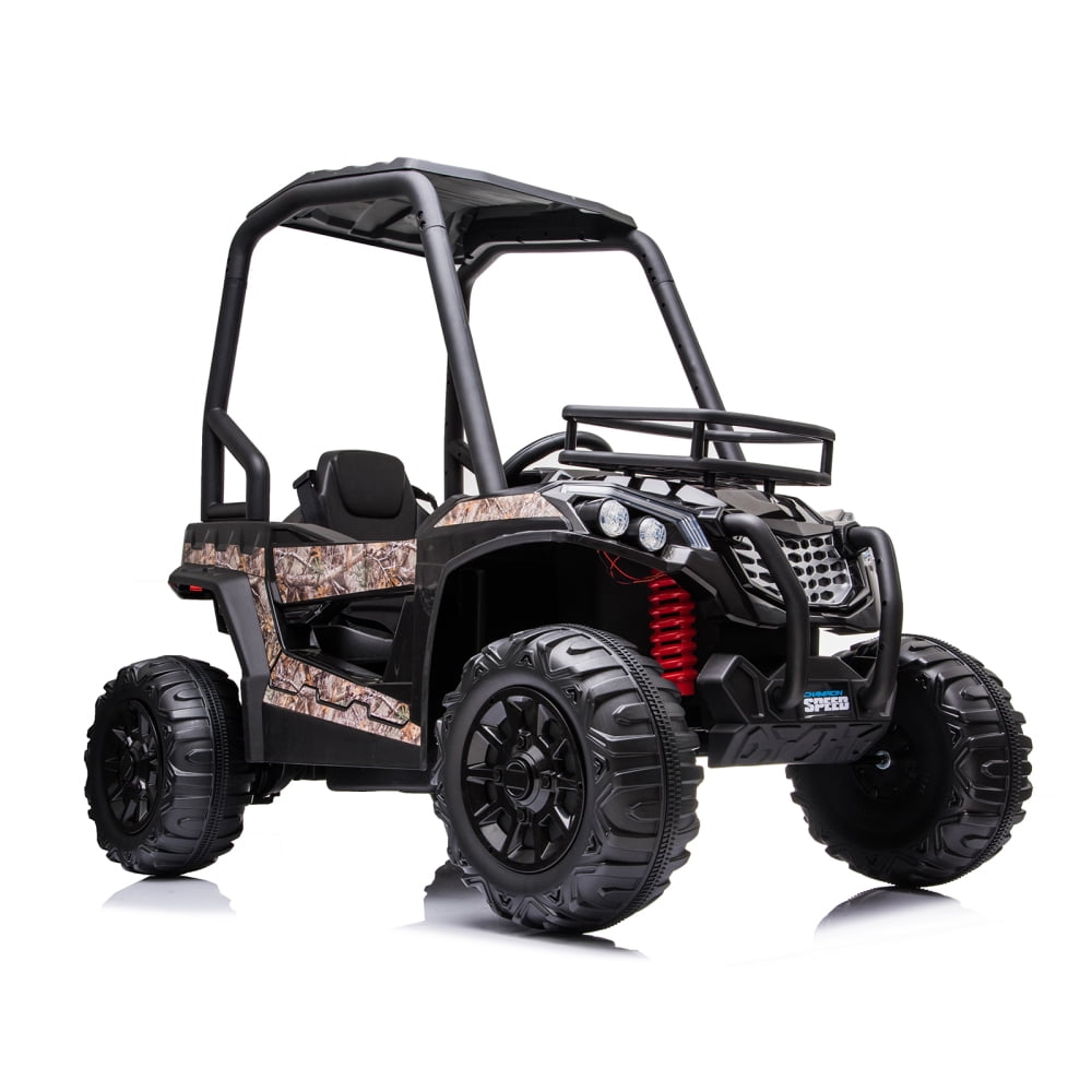 24V Kids Ride on Car, Battery Powered 2 Speeds Electric 4 Wheels ...