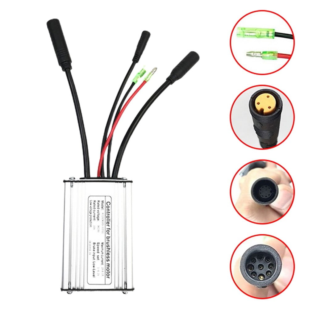 24V Kt-20A E-Bike Bicycle 6Mos Waterproof Controller for 350W Brushless ...